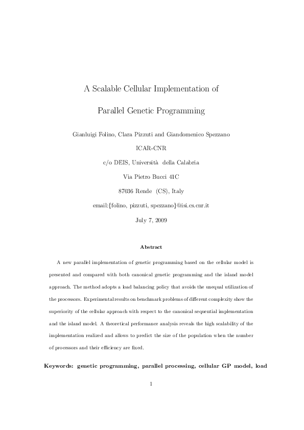 (PDF) A scalable cellular implementation of parallel genetic ...