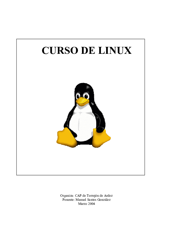 (PDF) Curso Linux
