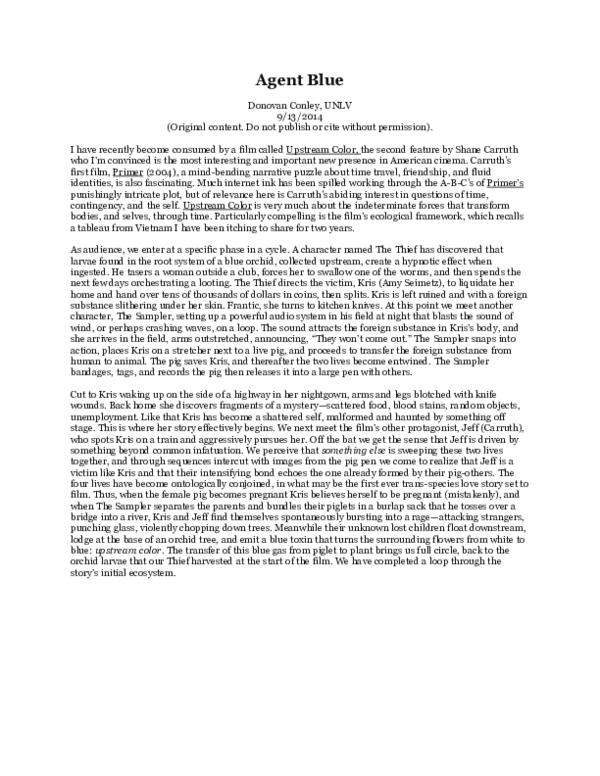 (PDF) Agent Blue