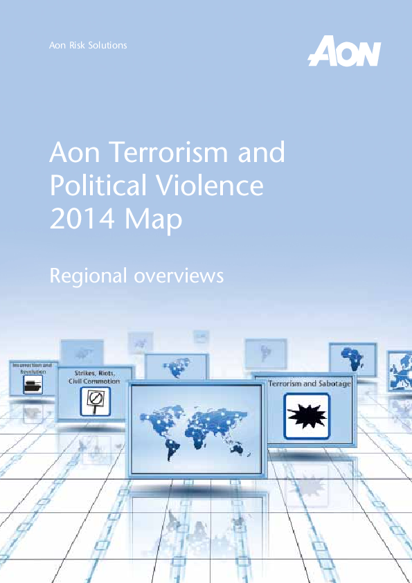 (PDF) Aon Terrorism and Political Violence 2014 Map Regional overviews ...