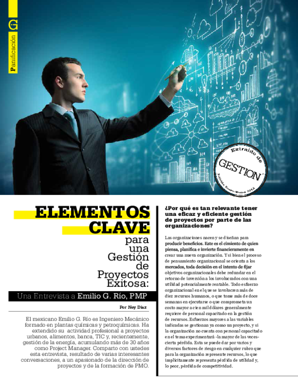 (PDF) Elementos clave Proyectos