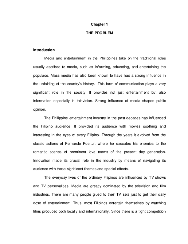 (PDF) 1 Chapter 1 THE PROBLEM | gelyn oida - Academia.edu