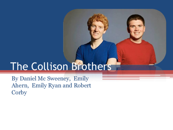 (PPT) The Collison Brothers