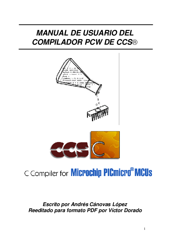 (PDF) MANUAL DE USUARIO DEL COMPILADOR PCW DE CCS