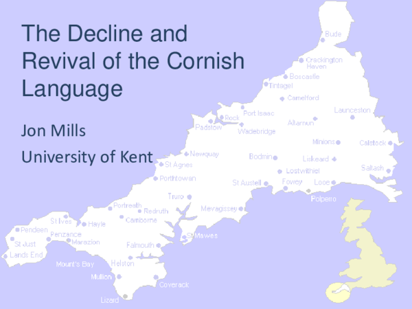 (PDF) The Decline and Revival of the Cornish Language