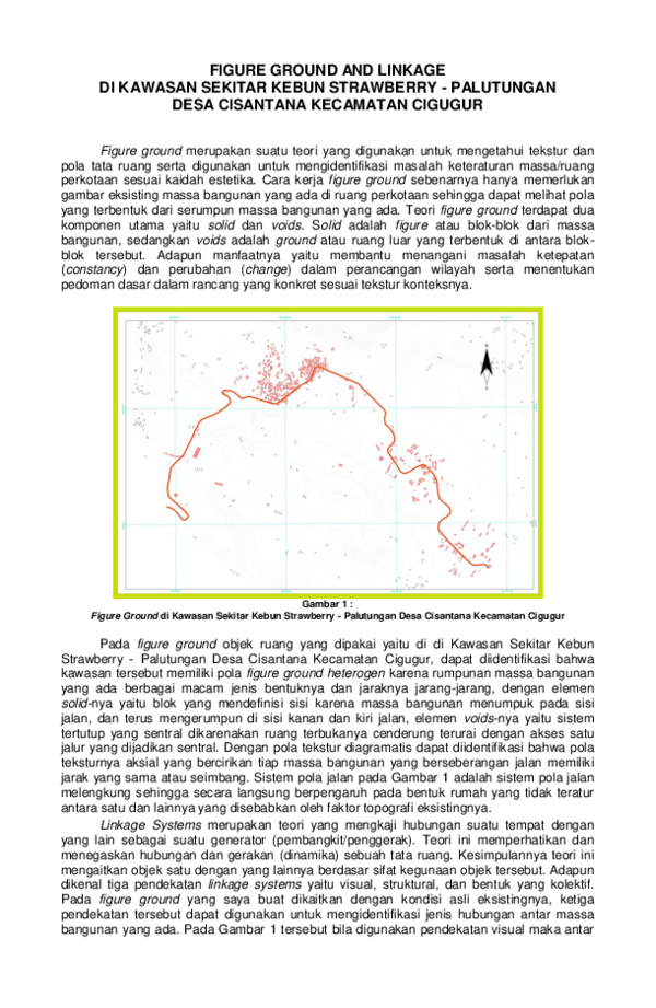 (PDF) Figure Ground and Linkage di Kawasan Sekitar Kebun Strawberry ...