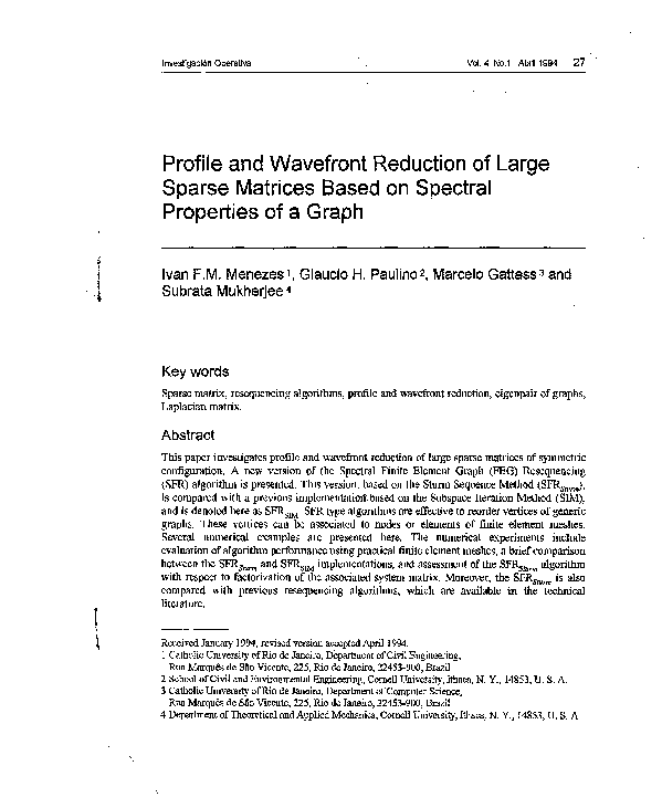 (PDF) 1994Profile Wavefront Reduction