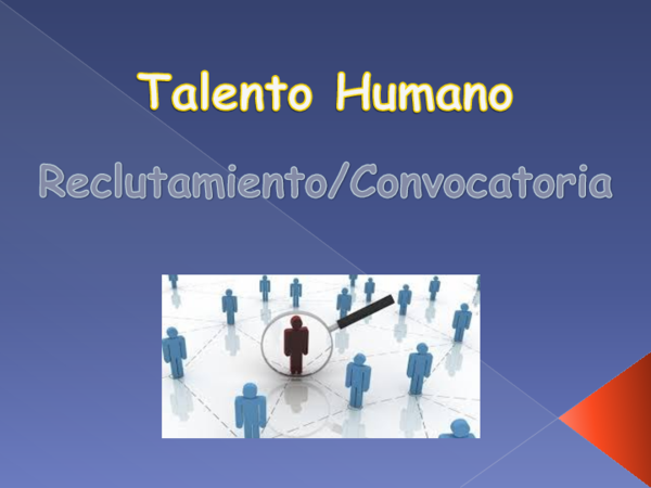 (PPT) Talento Humano