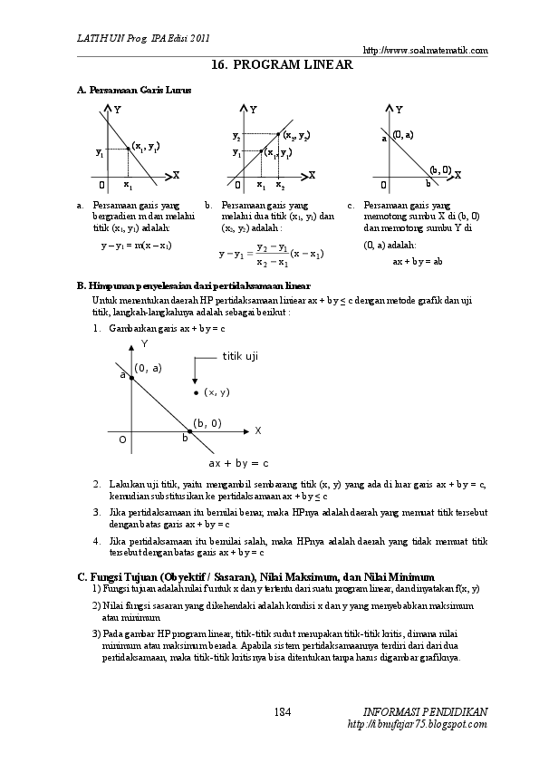 (DOC) 6. PROGRAM LINEAR