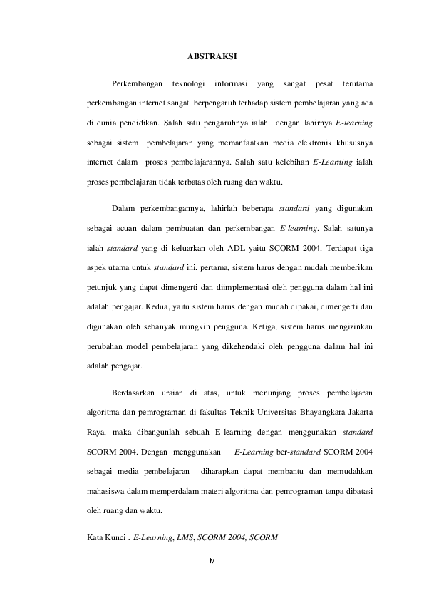 (PDF) Analisa dan Desain E-learning berstandard SCORM 2004
