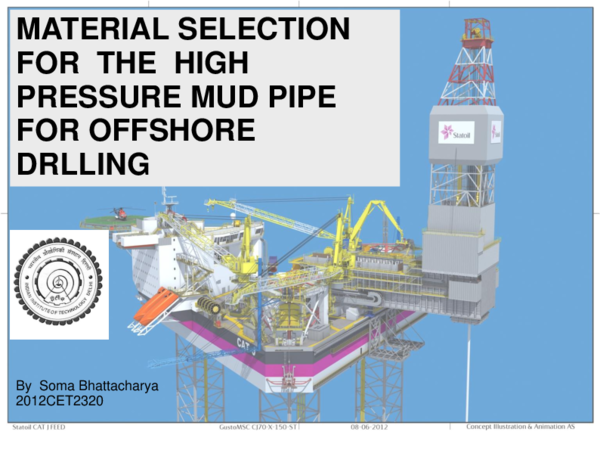 (PPT) Material Selection for DRill pipe
