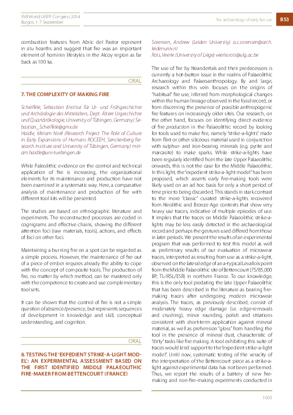 (PDF) Testing the ‘expedient strike-a-light model’: An experimental ...
