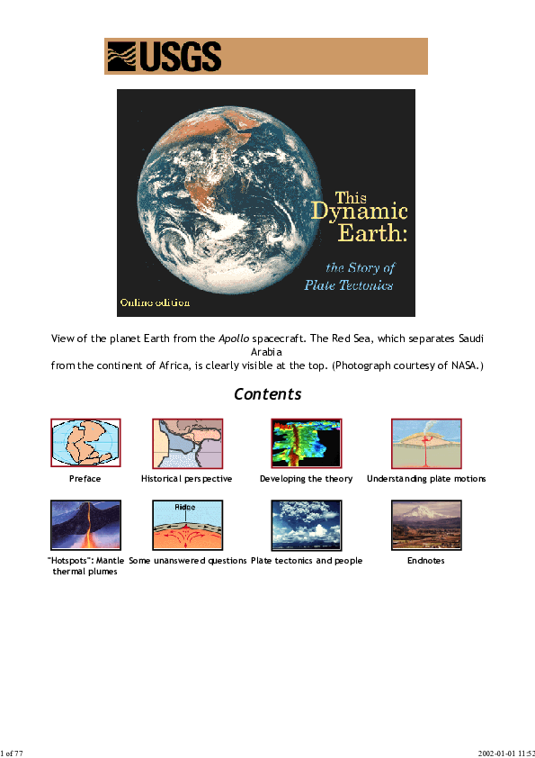 (PDF) Dynamic Earth