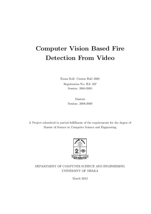 (PDF) DEVELOPING FIRE DETECTION SYSTEM