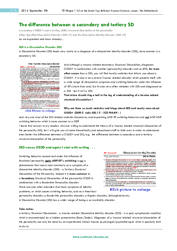 (PDF) 140904 Difference between OSDD and DID
