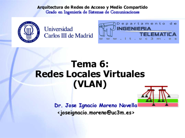 Tema 6: Redes Locales Virtuales (VLAN