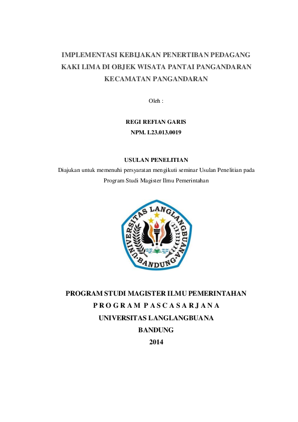 (DOC) PROPOSAL TESIS