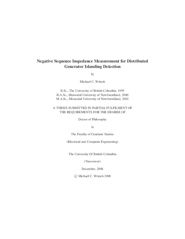 (PDF) Negative Sequence Impedance Measurement for Distributed.pdf