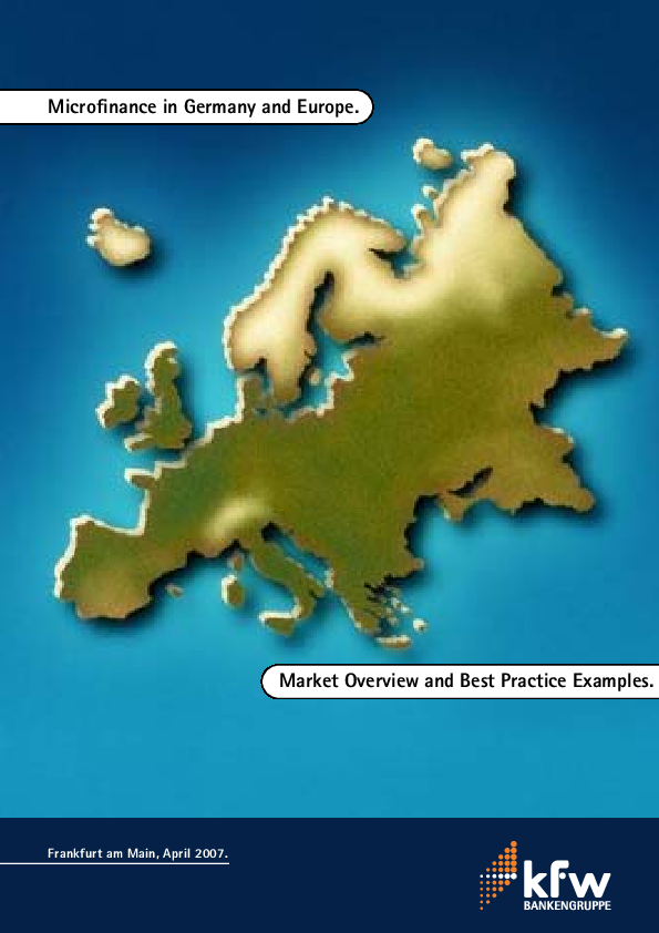 (PDF) Frankfurt Microfinance in Germany and Europe. Market Overview and ...