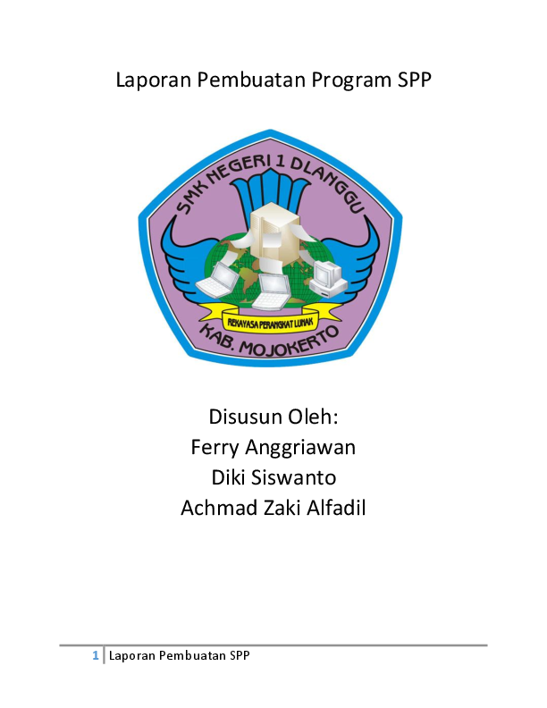 Doc Laporan Pembuatan Program Spp