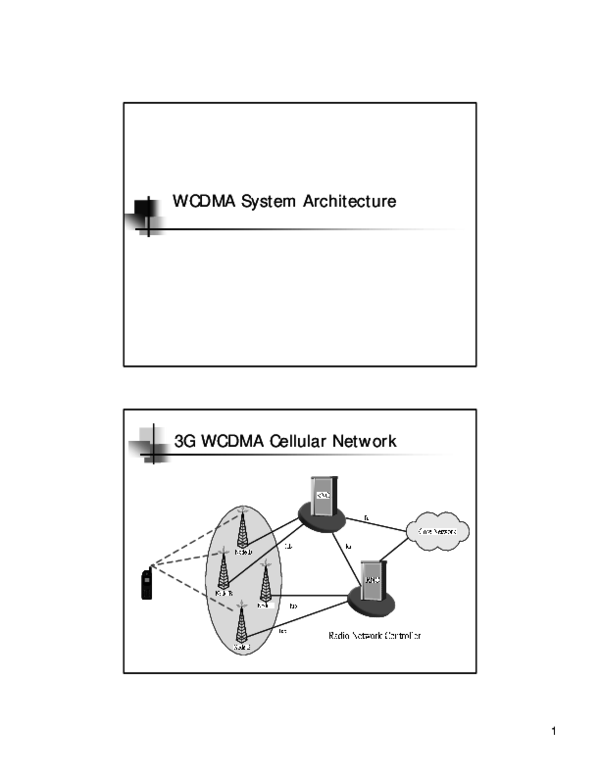(PDF) 126544353-WCDMA-System-Architecture-3G-WCDMA-Cellular-Network