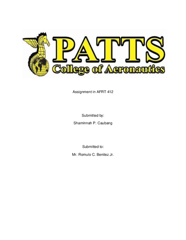 (DOC) Assignment in AFRT 412