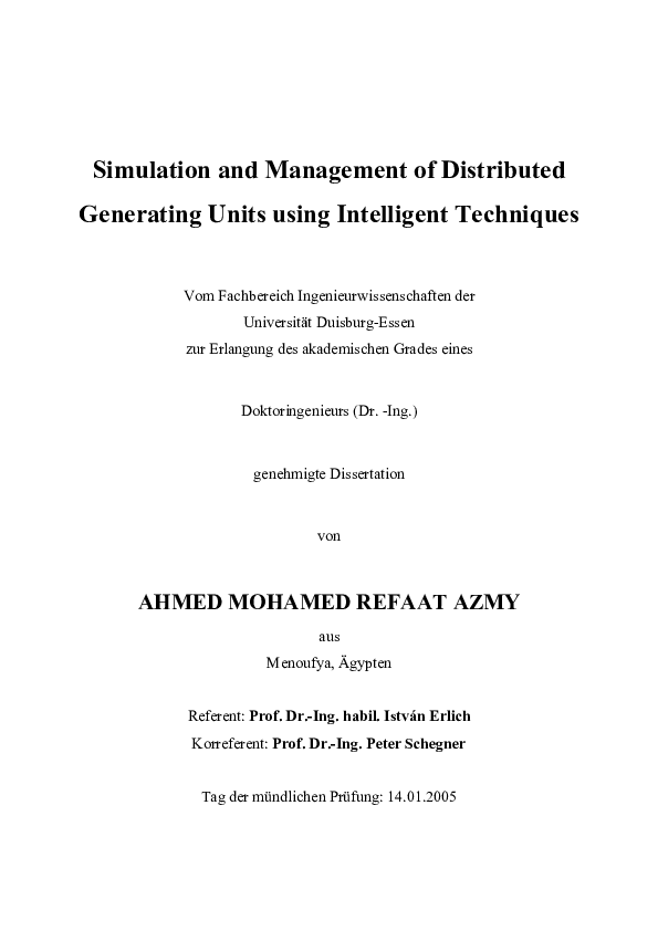 (PDF) Simulation and Management of Distributed Generating Units using Intelligent Techniques ...