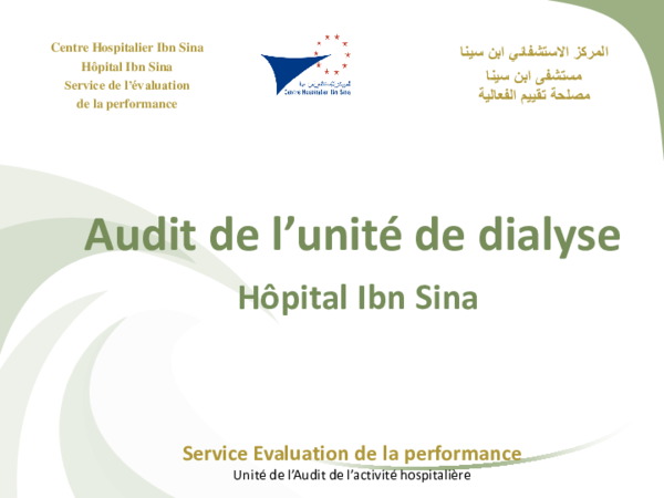 (PPT) Rapport Definitif Audit Dialyse 25 06 2014