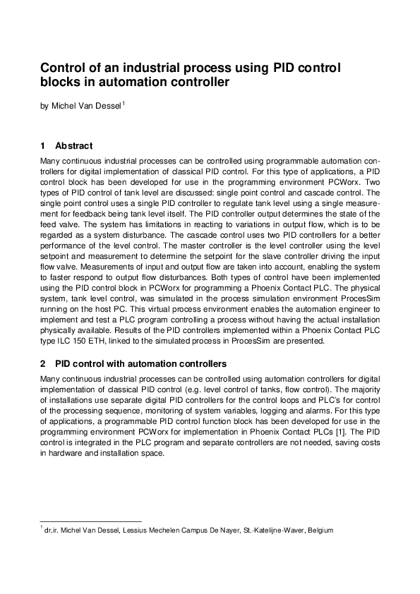 (PDF) Control+of+an+industrial+process+using+PID+control+blocks