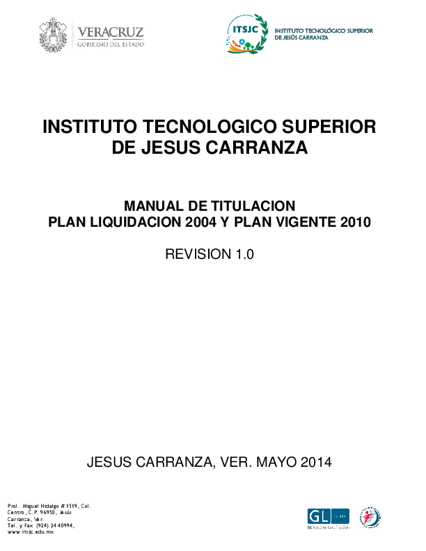 (PDF) INSTITUTO TECNOLÓGICO SUPERIOR DE JESÚS CARRANZA