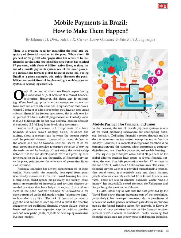 (PDF) Mobile Payments in Brazil: How to Make Them Happen?