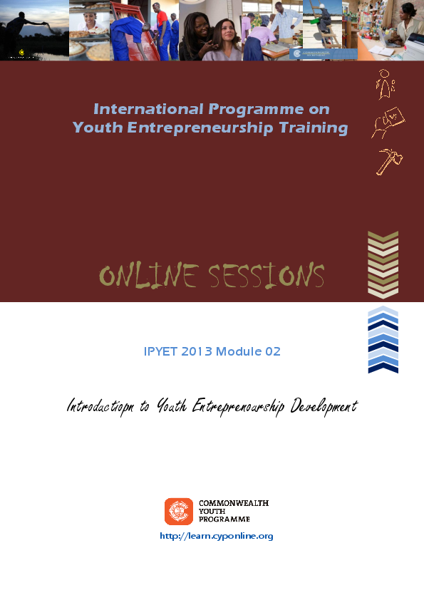 (PDF) Entrepreneurship Education for Youth Development