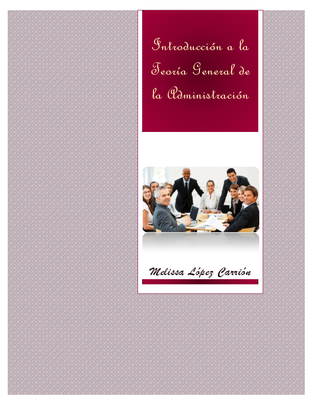 (PDF) Introducción a la Teoría General de la Administración