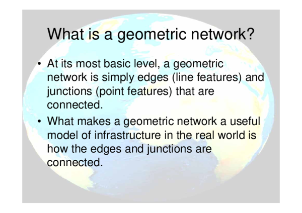 (PDF) Geometric network