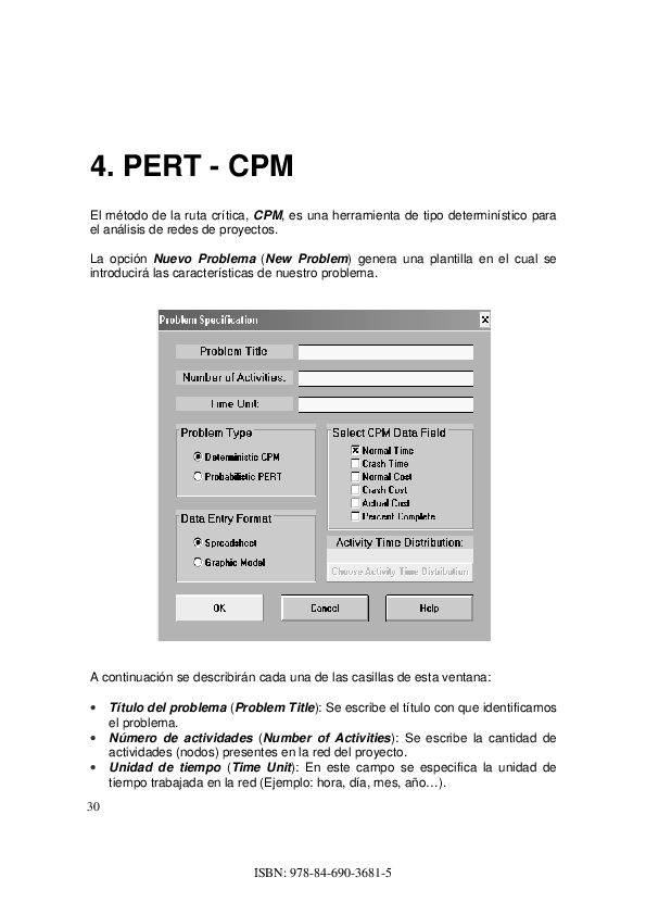 (DOC) EJERCICIOS CPM Y PERT | Elena Garcia Neveros - Academia.edu