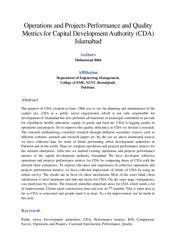 Doxiadis, Final Master Plan for Islamabad, 1960. Source: DA 1960, CDA ...