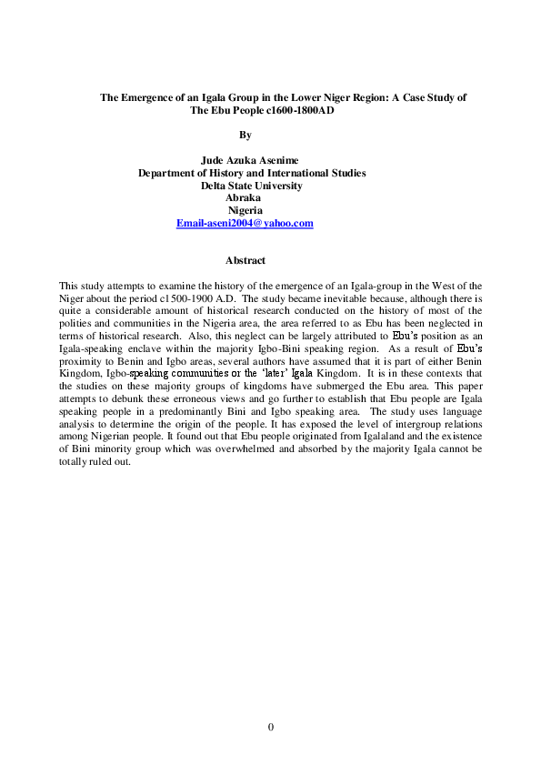 (DOC) EBU HISTORY UYO FINAL