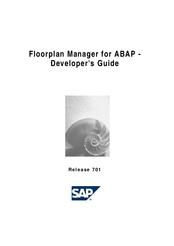 (PDF) Floorplan Manager for ABAP - Developer's Guide