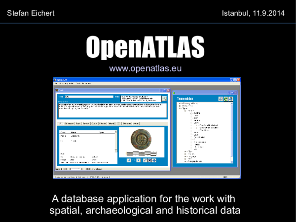 (PDF) OpenATLAS - A database application for the work with spatial, archaeological and ...
