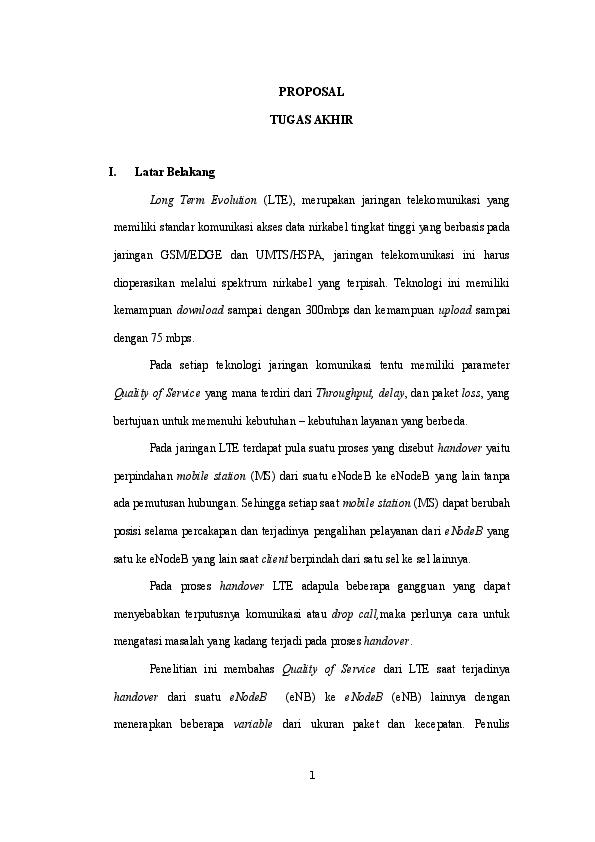 (DOC) PROPOSAL TUGAS AKHIR