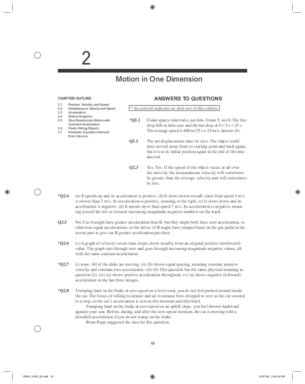 (PDF) Position, Velocity, and Speed Instantaneous Velocity and Speed ...