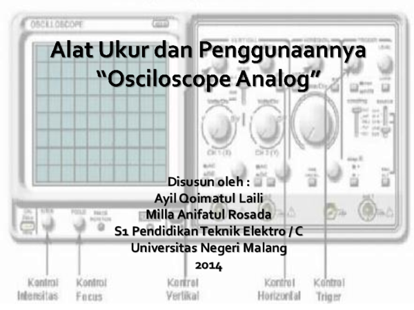 (PPT) Oscilloscope Analog