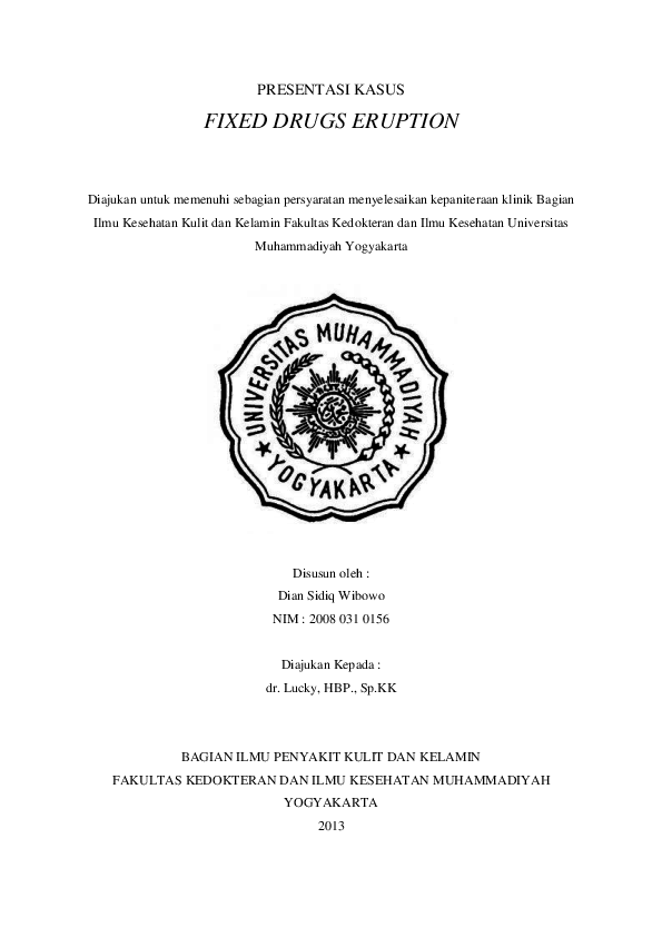 (DOC) Word-Fix drugs erruption