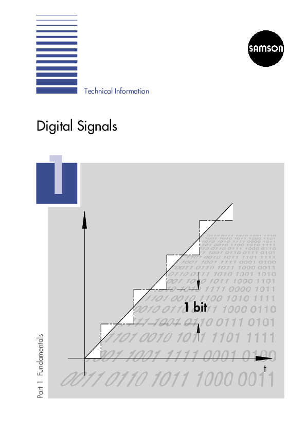 (PDF) Part 1 Fundamentals Digital Signals Technical Information