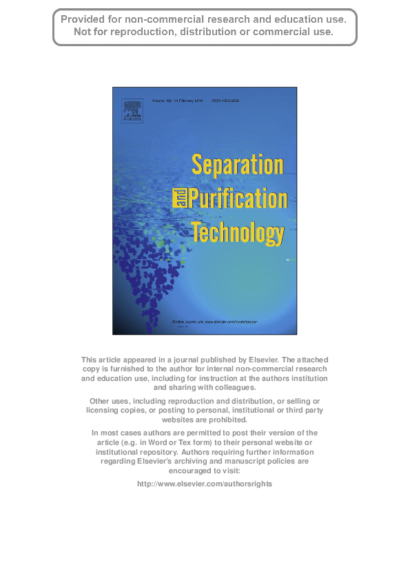 (PDF) Author's personal copy Separation of vanadium using both hollow ...