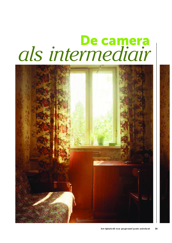 De Camera als intermediair- karen de Jager | Ilya Rabinovich and karen ...