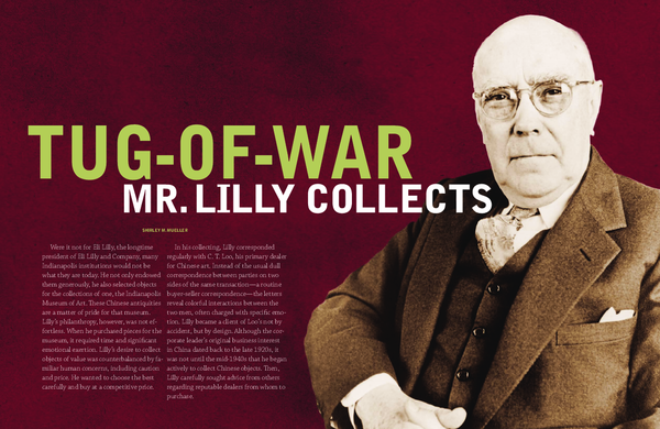 (PDF) C. T. Loo as Dealer and Eli Lilly as a Collector: A Tug of War