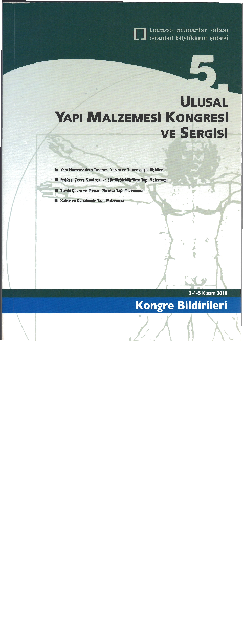 (PDF) KÜLTÜREL MİRASIN YAPI MALZEMELERİ TARİHİNE KATKI BOYUTU: BELEVİ MAUSOLEUMU ÖRNEĞİ