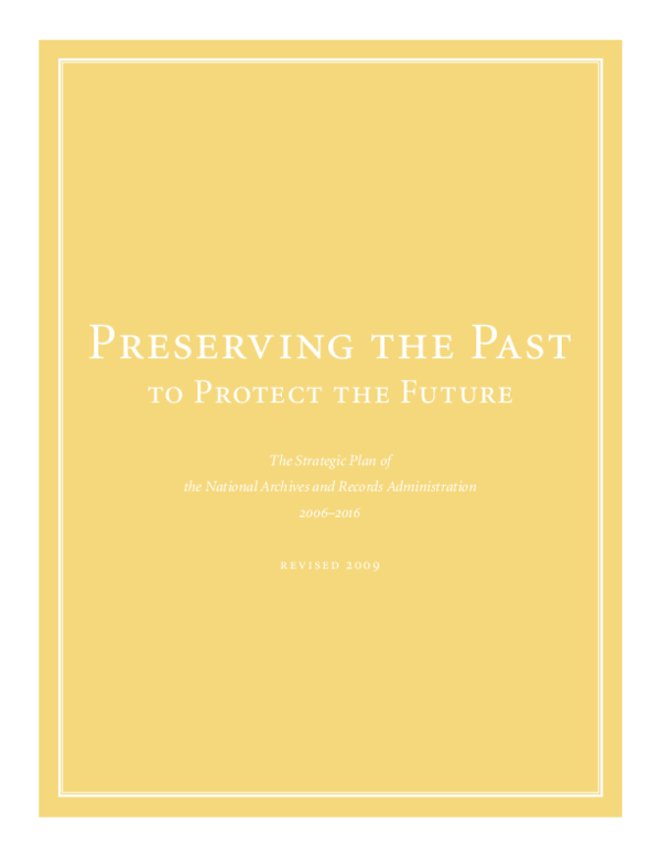 (PDF) Preserving the Past to Protect the Future