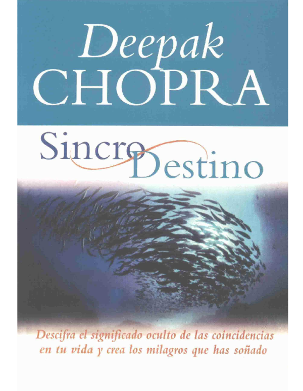 (PDF) Deepak Chopra - Sincro Destino
